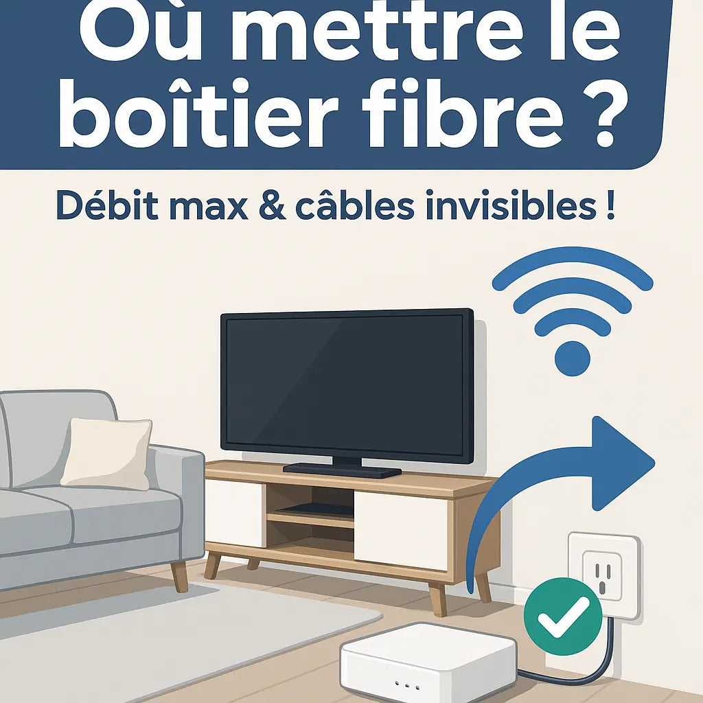 Où placer boitier fibre optique : Conseils d'experts - Octofibre